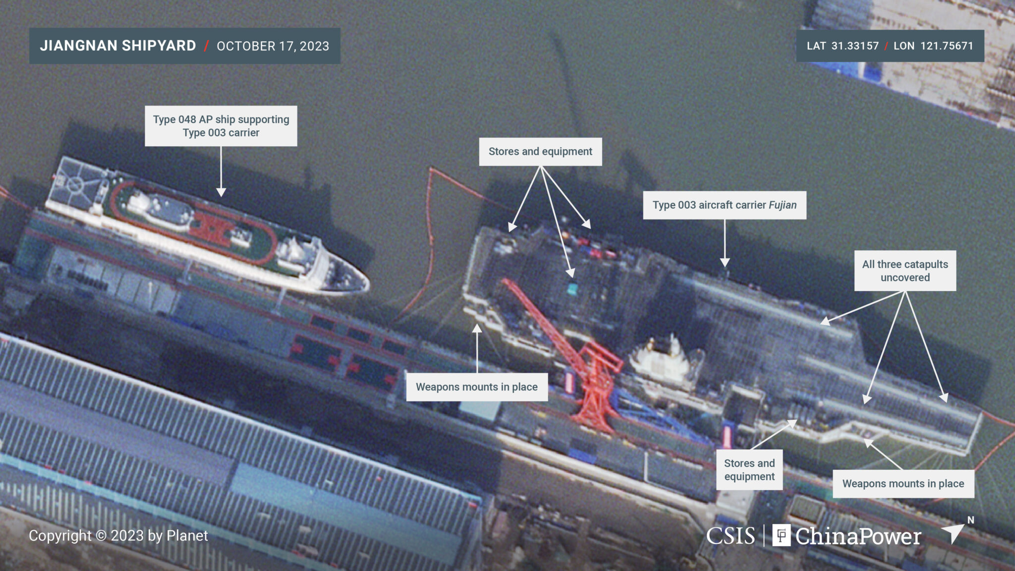 Tracking China’s Naval Modernization at Key Shipyards | ChinaPower Project